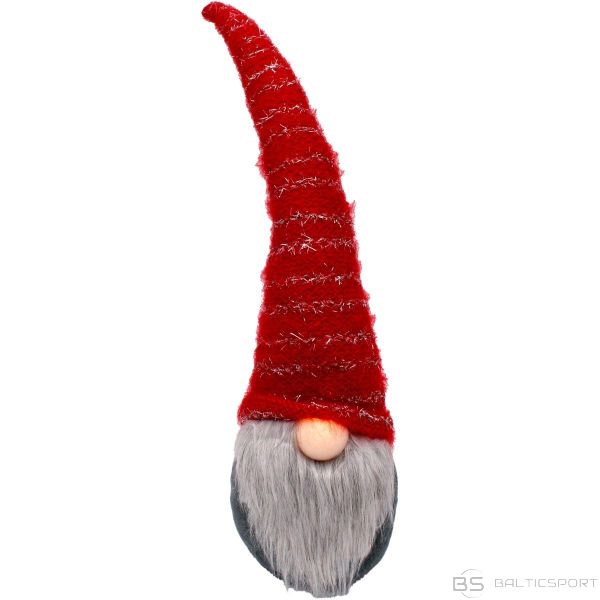 Saska Garden ZILONIS AR GARU SARKANU CEPURI UN Kvēlojošu degunu 10x9x42cm